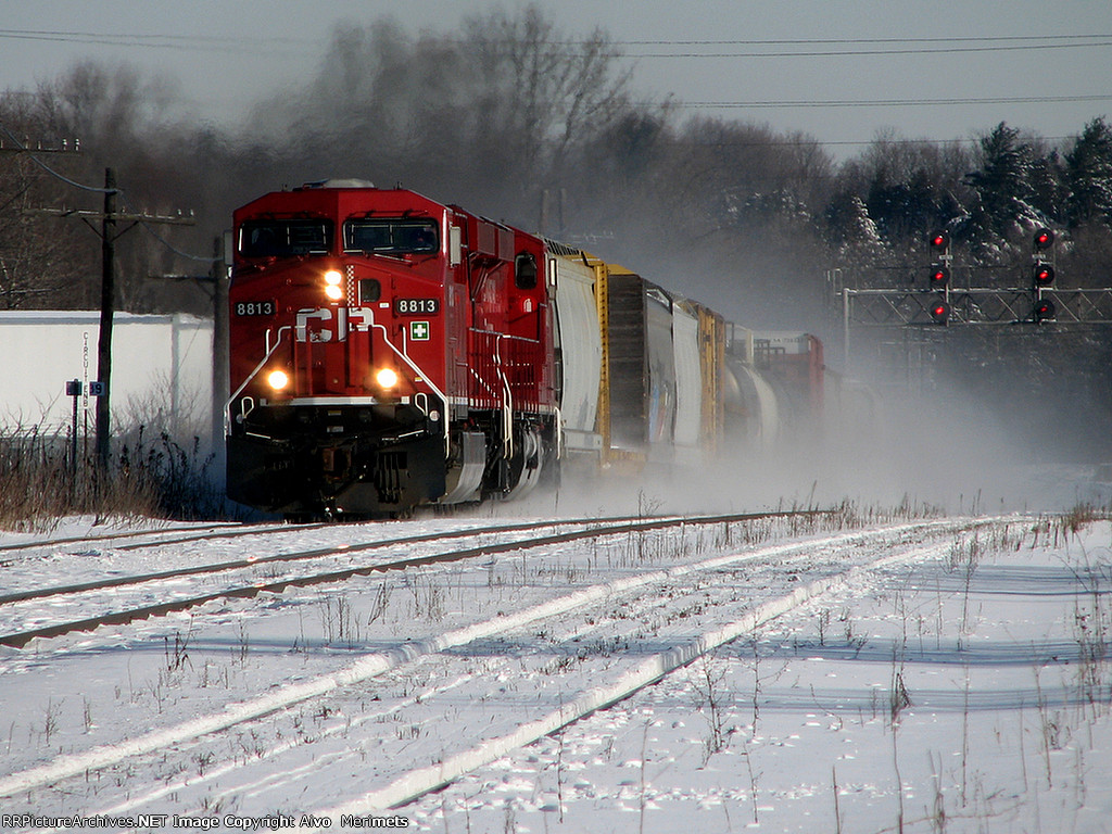 CP 8813 west at Guelph Jct.